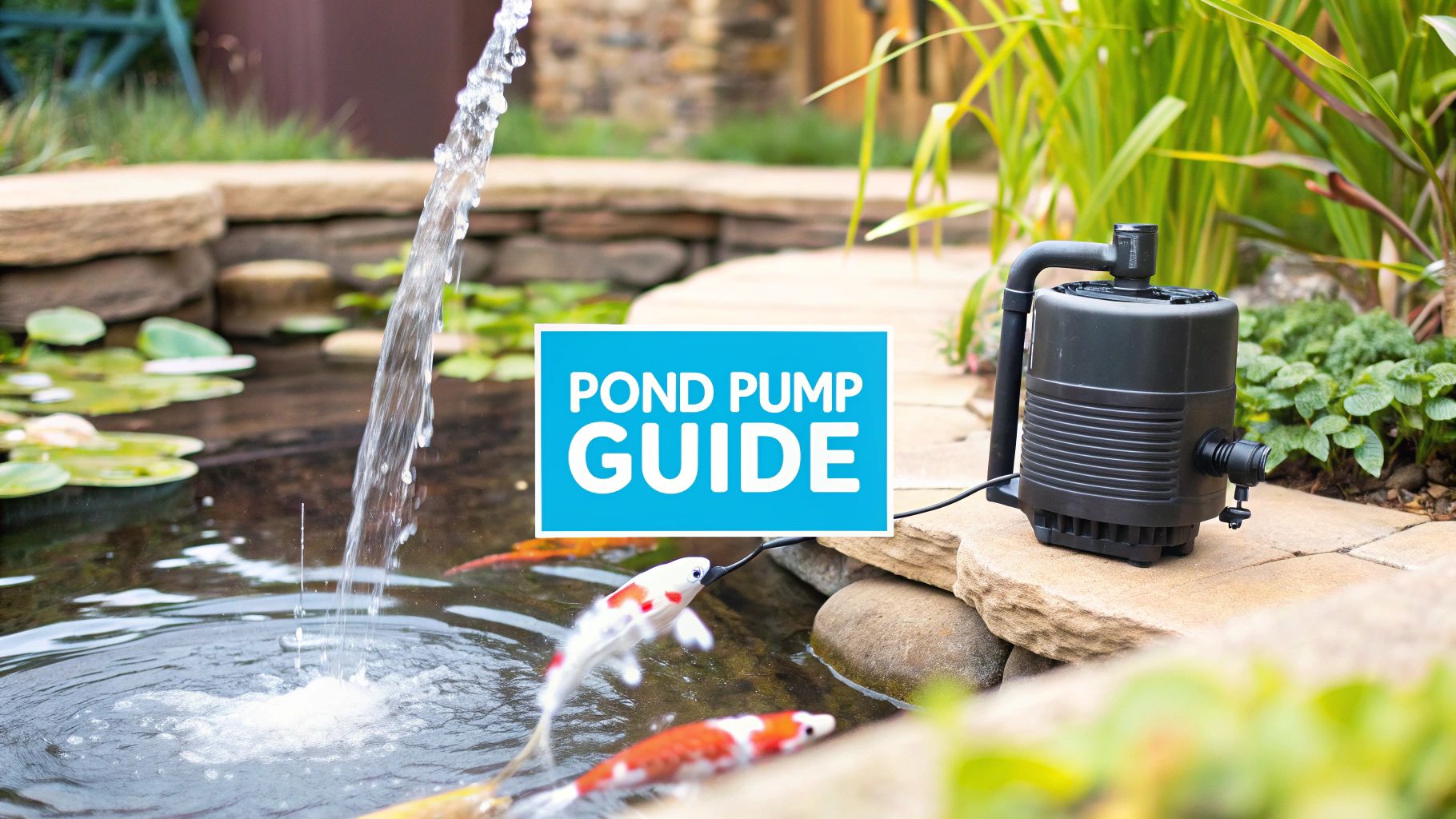 Choosing Water Pumps for Ponds: Your Complete Guide | Hatton Koi
